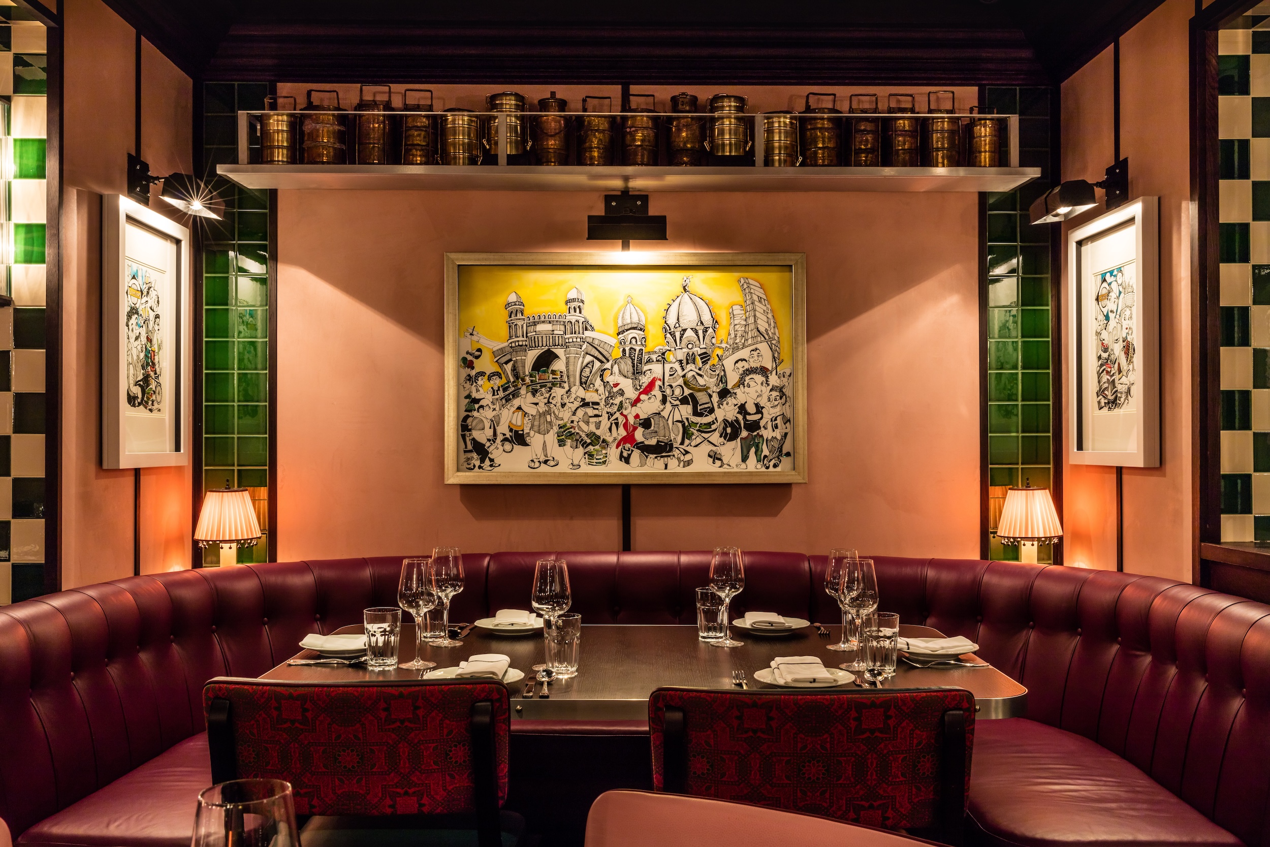 Bombay Bustle Modern Indian Restaurant in Mayfair London